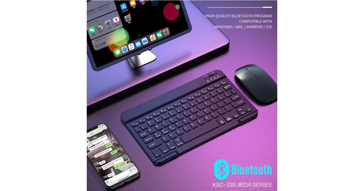 KAKUSIGA KSC-339 bluetooth billentyűzet | Pepita.hu
