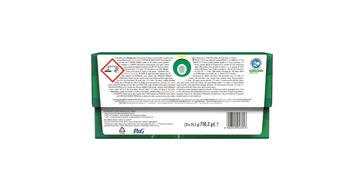 Ariel Sensitive & Baby Skin Allin1 PODS Mosókapszula 31 mosás | Pepita.hu