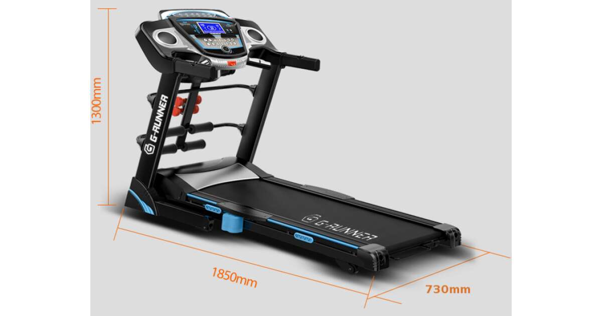 G-Runner 500 Incline összecsukható elektromos Futópad masszázsövvel és ...