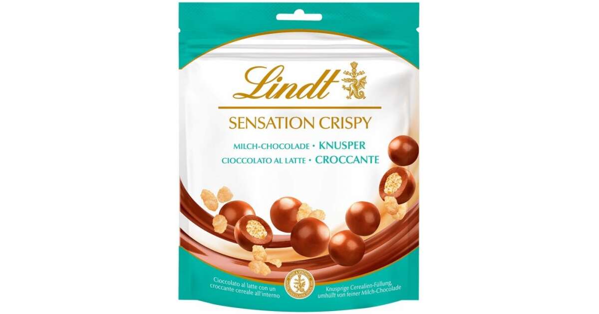Lindt Sensation crispy milk 140g | Pepita.hu