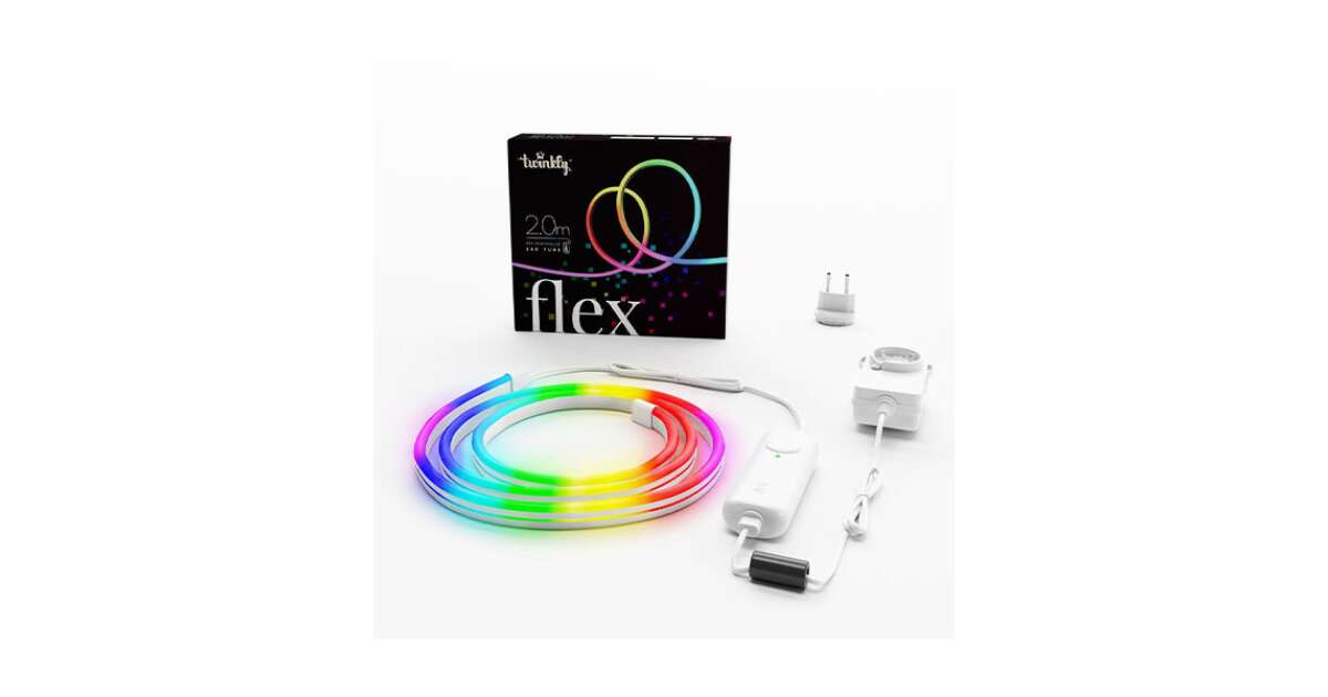 Twinkly flex - LED szalag - Okos dekorfény - 200 db LED - 2 m - RGB ...