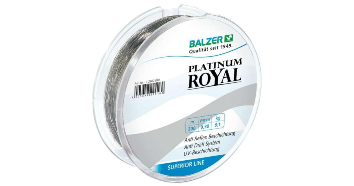 Balzer platinum royal 300m 0,25mm monofil zsinór | Pepita.hu