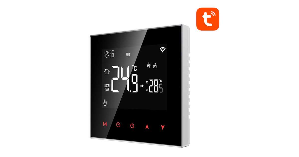 Avatto WT100 Smart water heater thermostat, 3A, WiFi, Tuya | Pepita.com