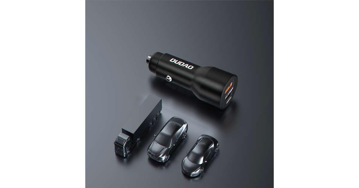 Dudao Tgr1 Autós Töltő Usb Usb C Pd 22 5w Fekete Pepita Hu