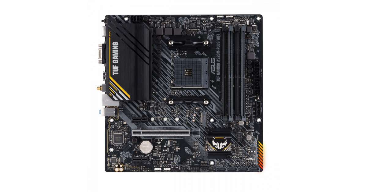 ASUS TUF GAMING A520M-PLUS WIFI AMD A520 AM4 foglalat Micro ATX 56102373