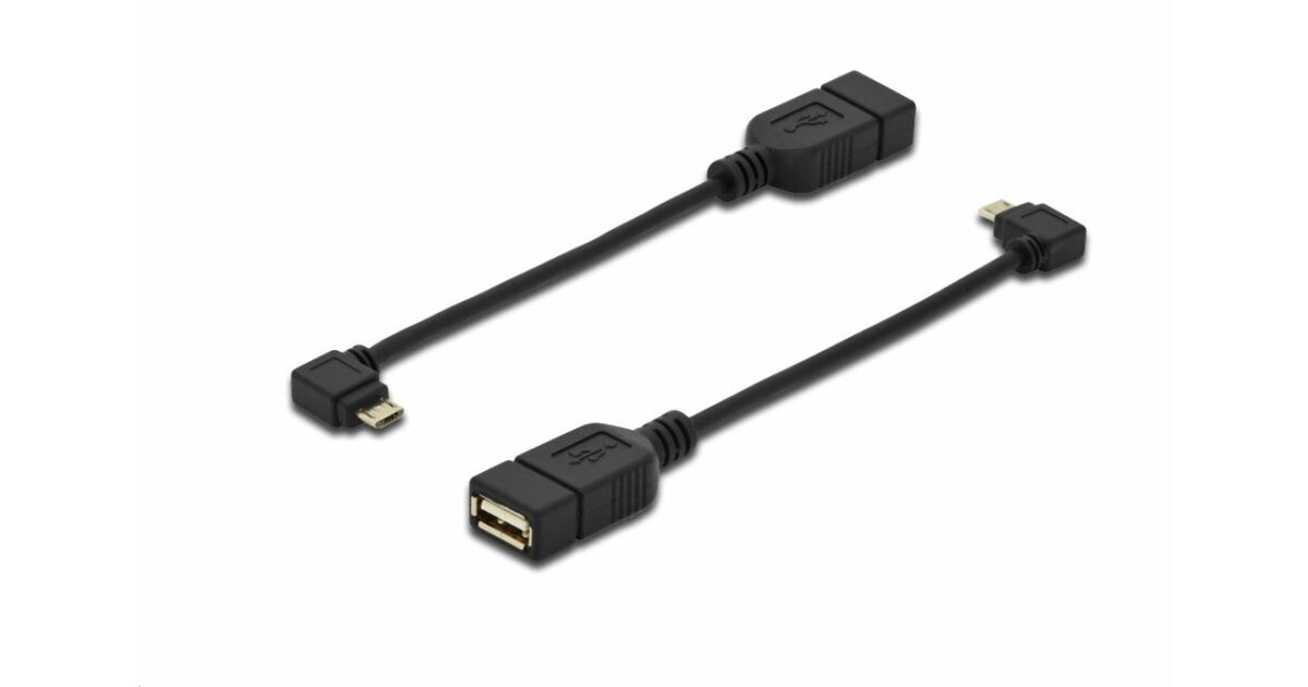 Digitus Micro-USB B auf USB A Adapterkabel - 15cm | Pepita.com