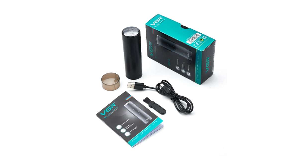 VGR V-339 professzionális mini vezeték nélküli elektromos férfi borotva ...