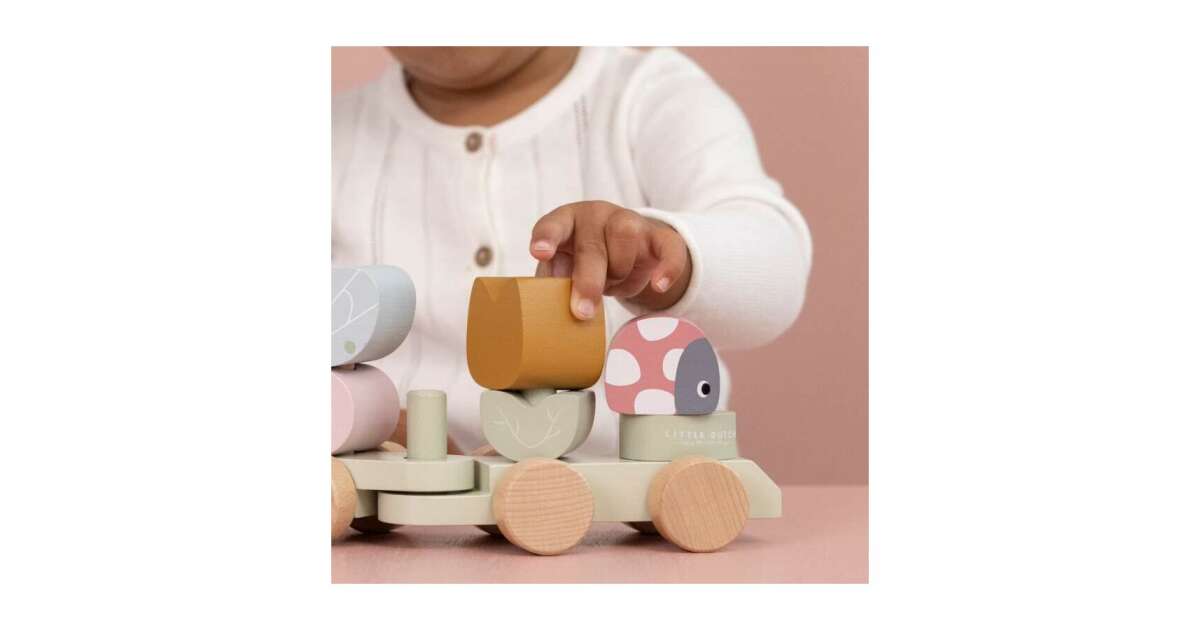 Little Dutch vonat - virágok&pillangók | Pepita.hu