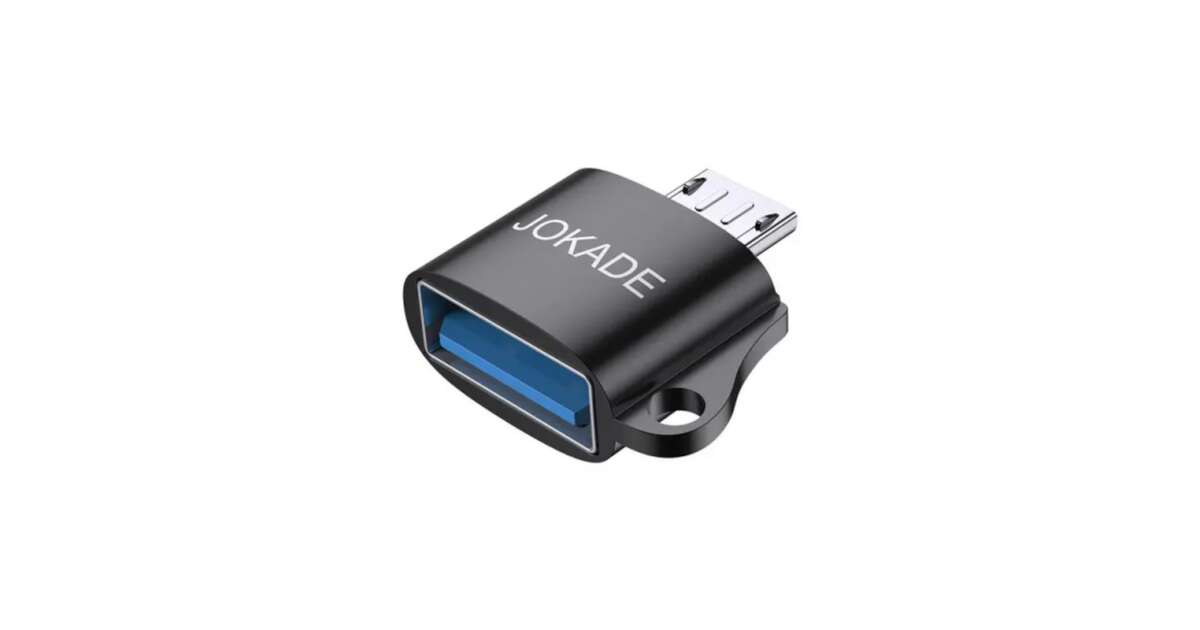 Jokade JC003 Songyang Micro-USB / USB Female OTG adapter ezüst | Pepita.hu