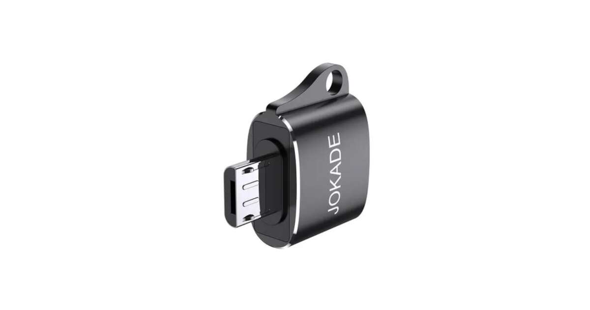 Jokade JC003 Songyang Micro-USB / USB Female OTG adapter ezüst | Pepita.hu