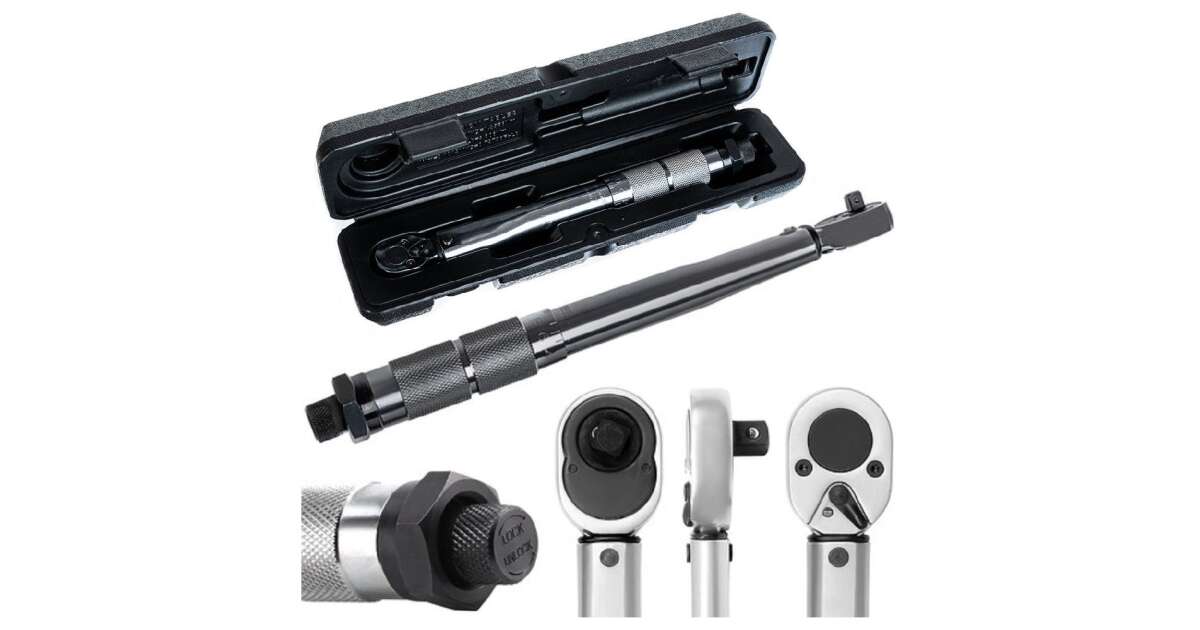 Multifunkciós racsnis nyomatékkulcs 5 Nm- 25 Nm (BBD) (BB-11745 ...