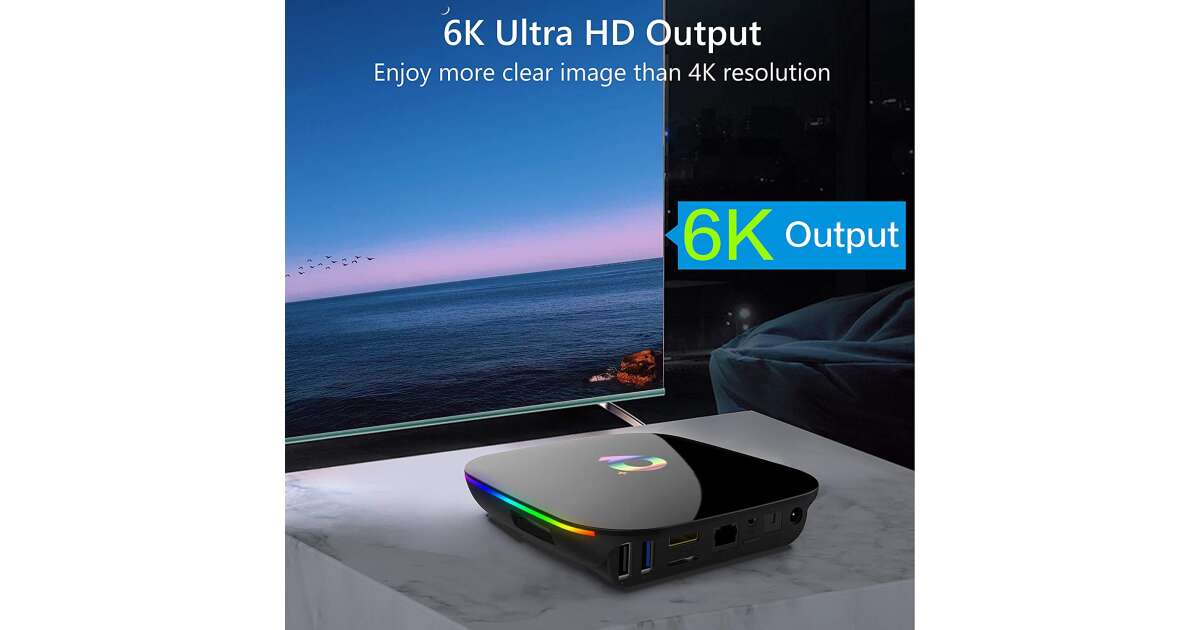 MEIQ-IT Smart TV adapter – Q PLus Ultra HD TV okosító – Android 9.0 ...