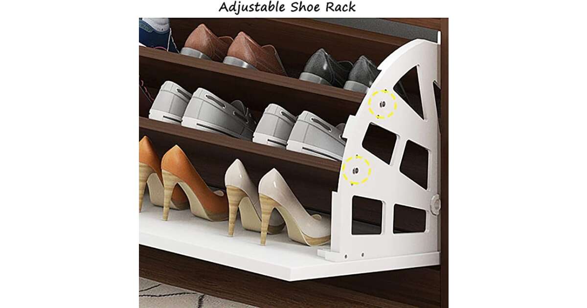 Cipősszekrény 60 x 34 x 51 cm BC FUR1607-1 | Pepita.hu