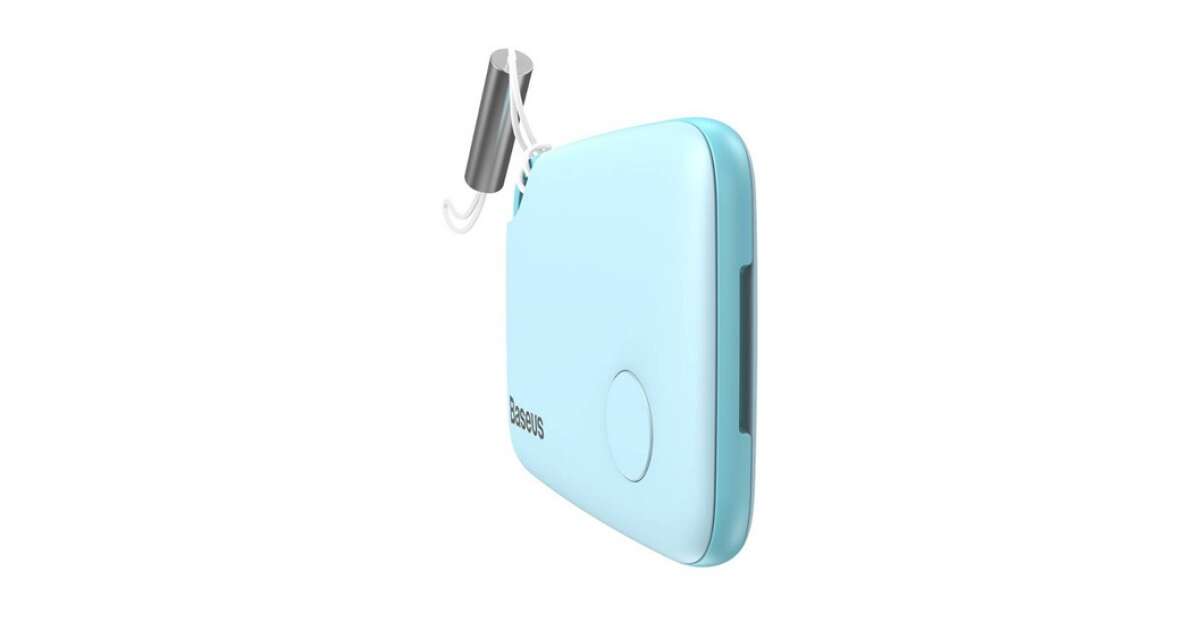 BASEUS T2 bluetooth nyomkövető (kulcstartóra, táskára, autóba, valós ...