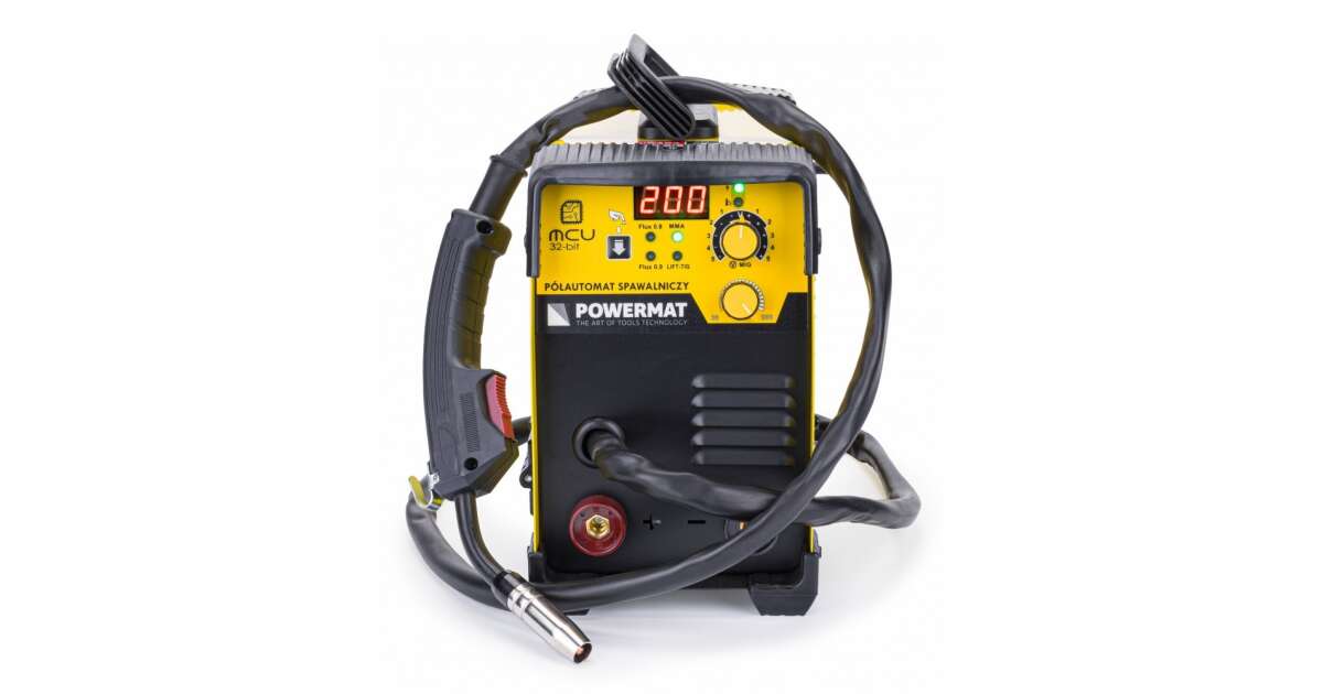 Powermat Migomat / Inverteres hegesztőgép 200A PM-IMGT-200L (PM1103 ...