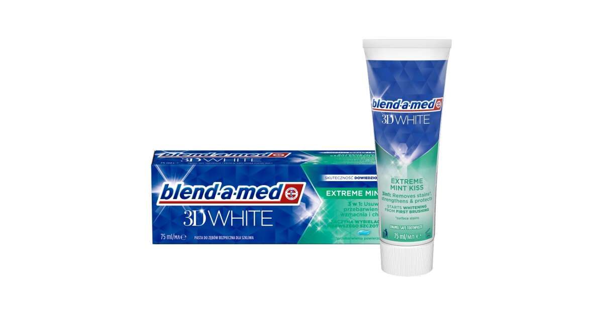 Blend-a-med 3DW Extreme Mint Kiss 75ml | Pepita.hu