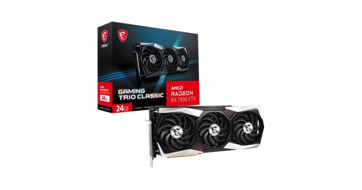 Msi RX 7900 XTX GAMING TRIO CLASSIC 24G | Pepita.hu