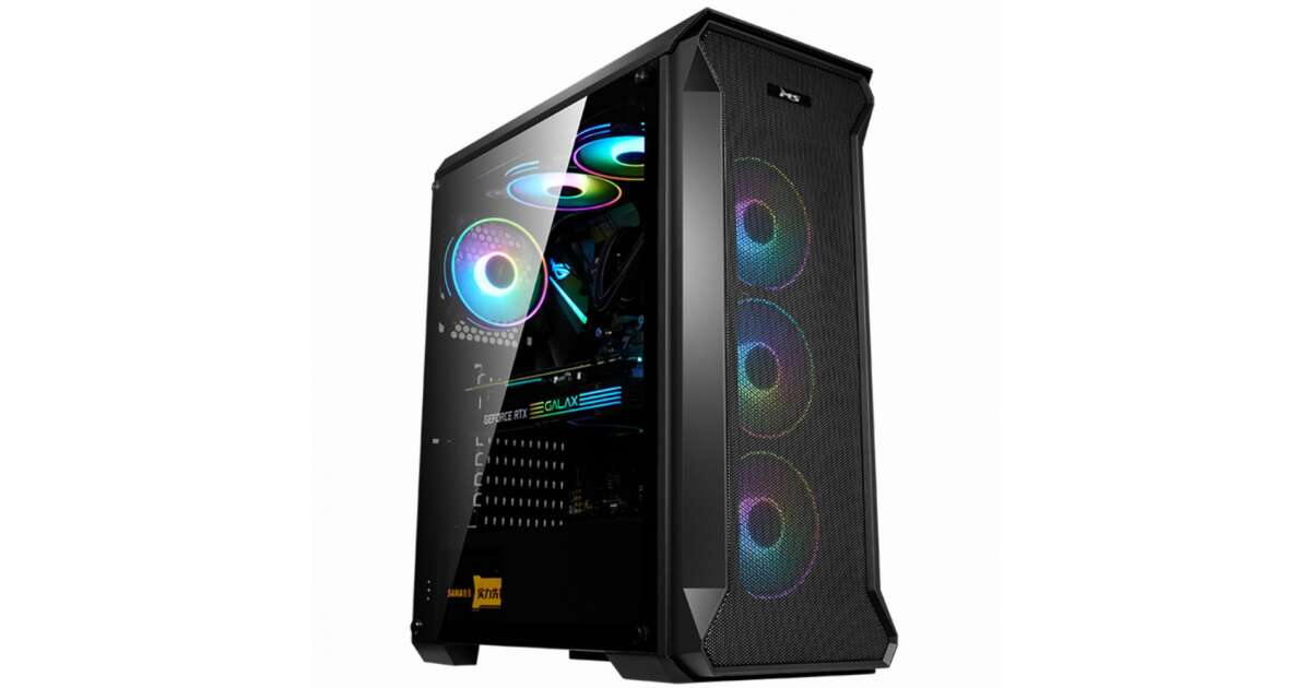 MS Armor V710 Gaming Window Black | Pepita.hu