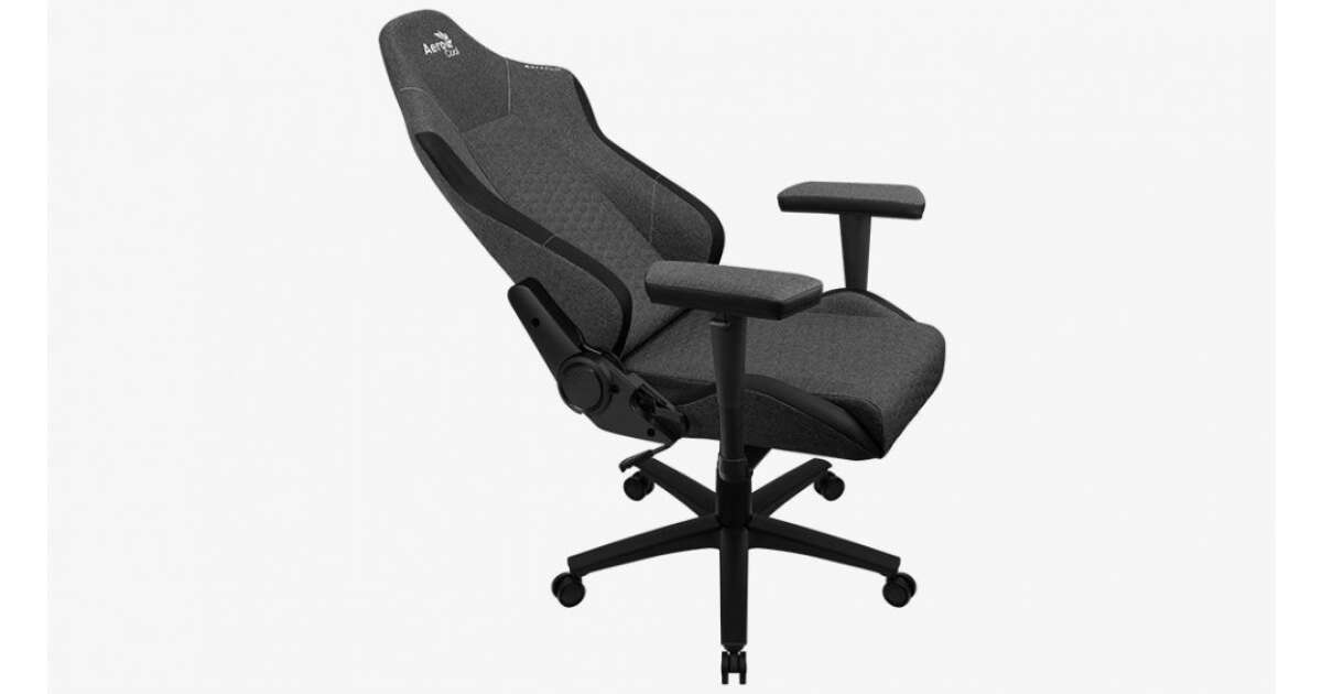 Aerocool CROWN AeroWeave Gaming Chair Ash Black | Pepita.hu