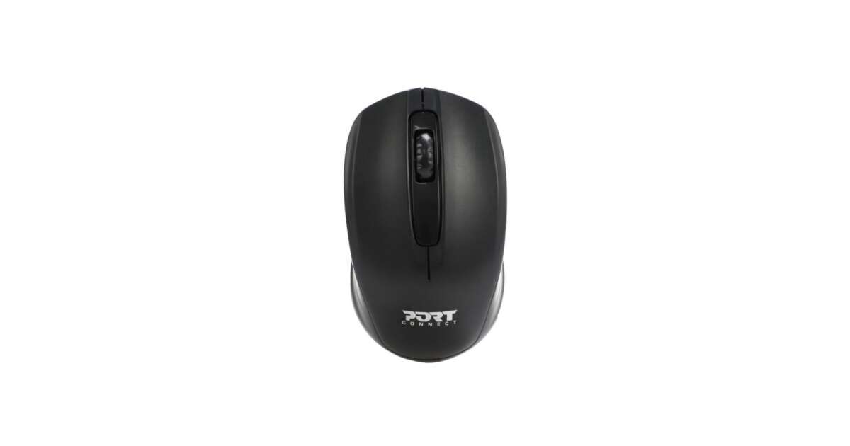Port Designs Office Wireless mouse Black | Pepita.hu