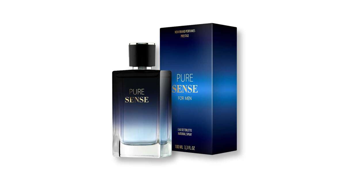 New Brand Prestige, Pure Sense, Toaletná voda, Pre mužov, 100 ml ...