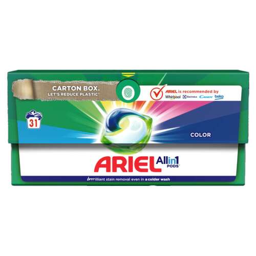 MEGA PACK Ariel kapszula Color 4 x 31 db (124db kapszula) | Pepita.hu