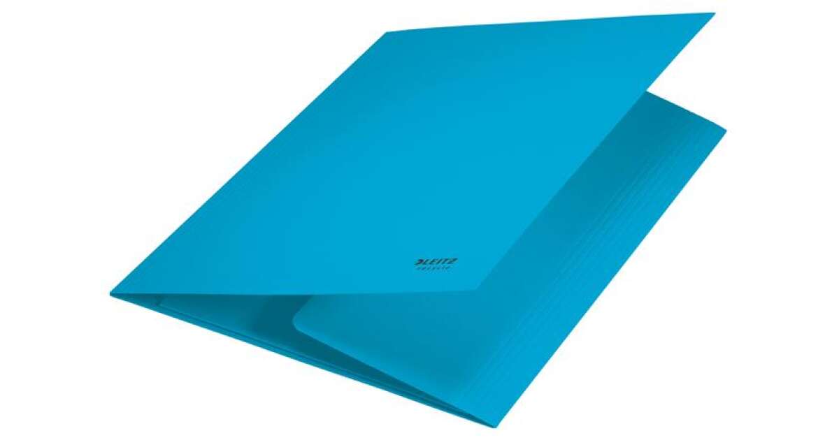 LEITZ Pólyás dosszié, karton, A4, LEITZ "Recycle", kék | Pepita.hu
