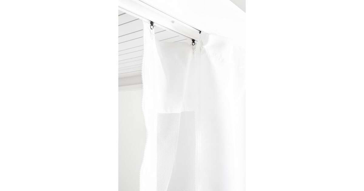 OCEAN fehér kültéri árnyékoló és szúnyogháló pergolához 3x4 m | Pepita.hu