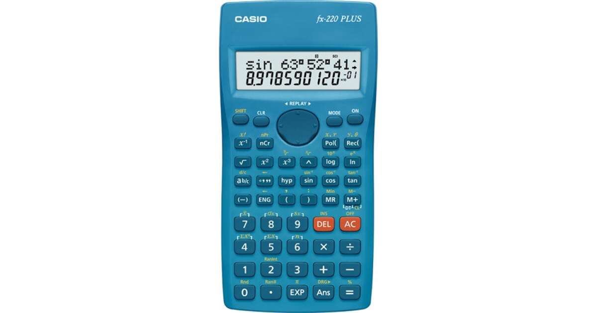 Számológép Casio FX 220 Plus 2E | Pepita.hu