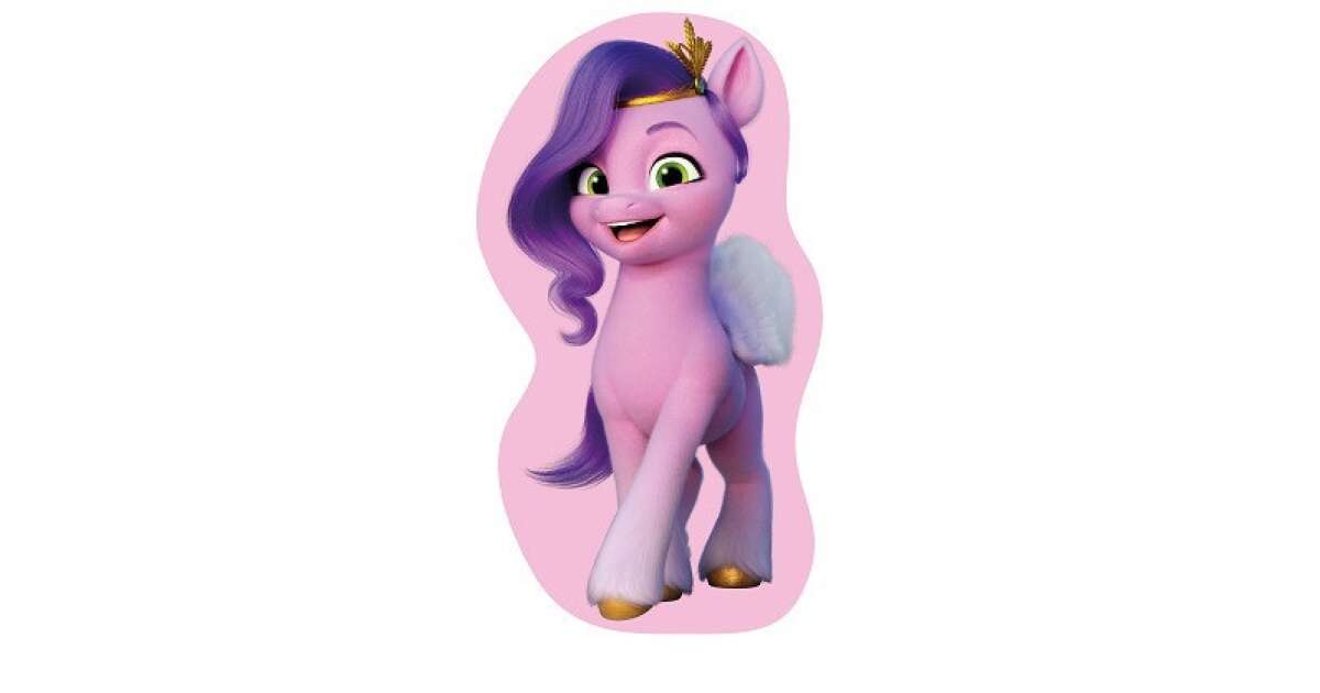 Én kicsi pónim formapárna díszpárna rarity | Pepita.hu