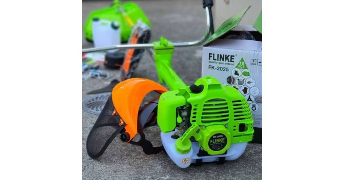 Flinke FK-2025 Benzines Fűkasza 5,8 LE 65ccm 18 részes 2021-s modell ...