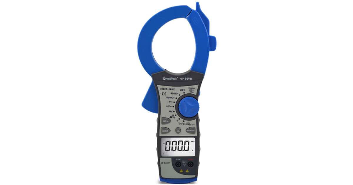 Vélemények: HOLDPEAK 860N Digitális lakatfogó multiméter,VDC,VAC,ACC ...