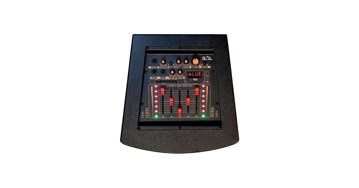 SAL PAX 225B Nagy teljesítményű DJ hordozható aktív Hangfal - 2DB ...