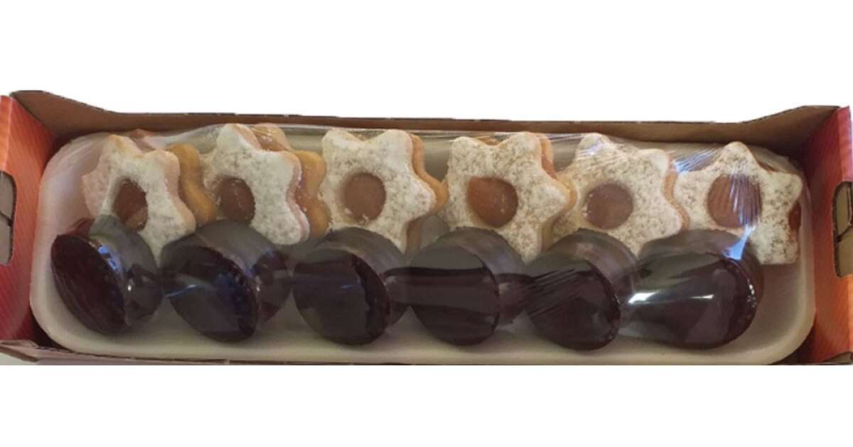 Mágnás Apró isler és linzer 12 darab/doboz, dobozos sütemény | Pepita.hu