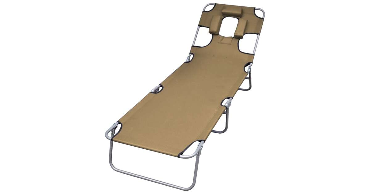 Napozóágy - Állítható Háttámla - Fejpárnák - 189x58cm | Pepita.hu