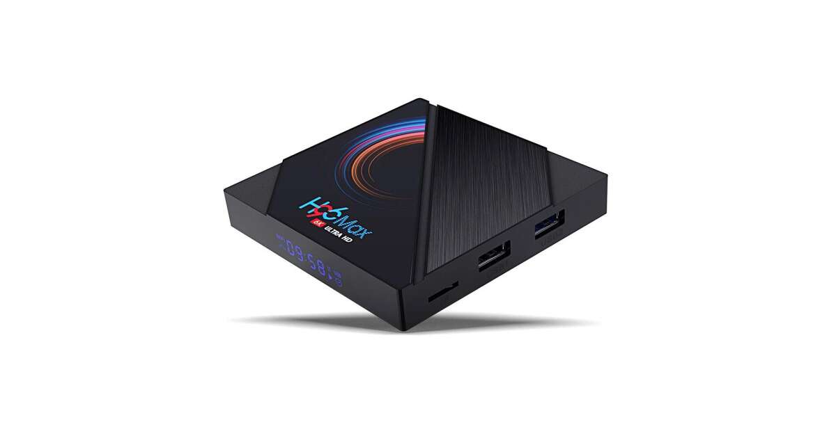 H96 MAX H616 Android 10 2GB RAM 16GB ROM Mini PC TV Box médialejátszó ...