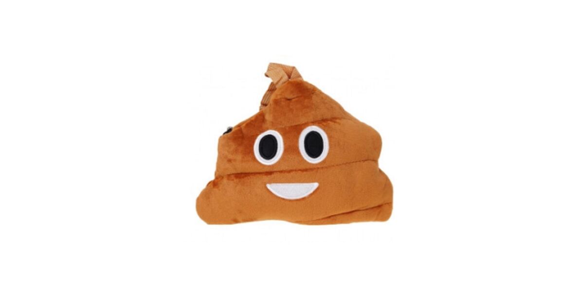 Emojis plüss hátizsák - 32x26cm | Pepita.hu