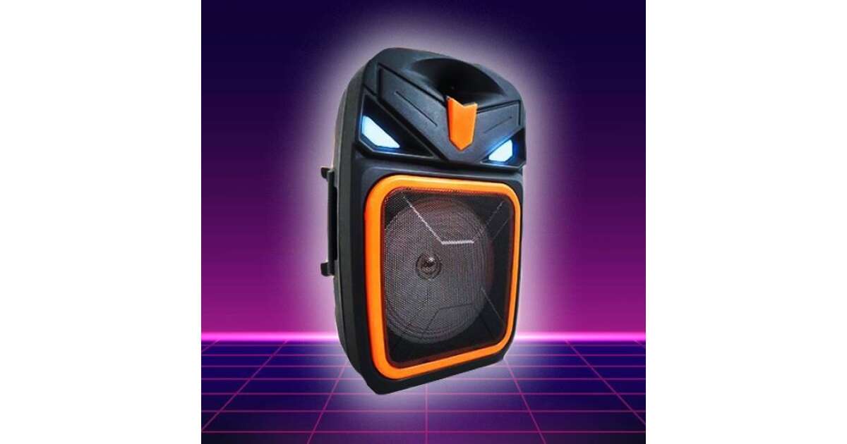 SKY Boombox Fh-809 Nagy teljesítményű Hangfal Bluetooth-s Hordozható ...