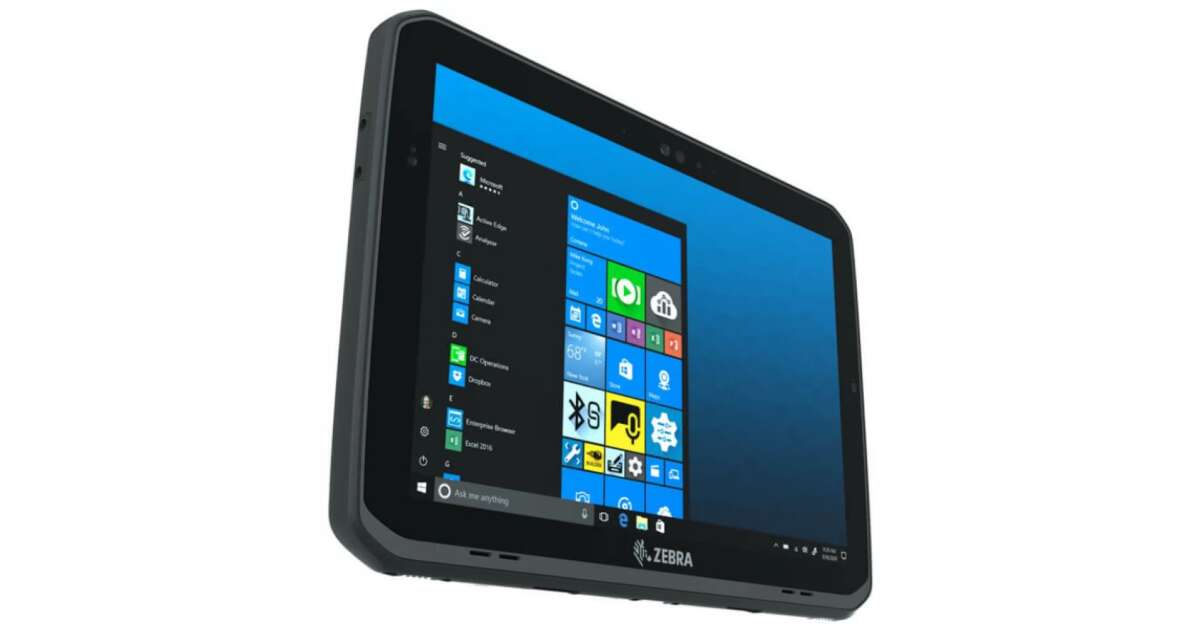 Zebra ET85 Rugged 12 Tablet PC 512GB WiFi+5G Win 10 Pro fekete (ET85C ...