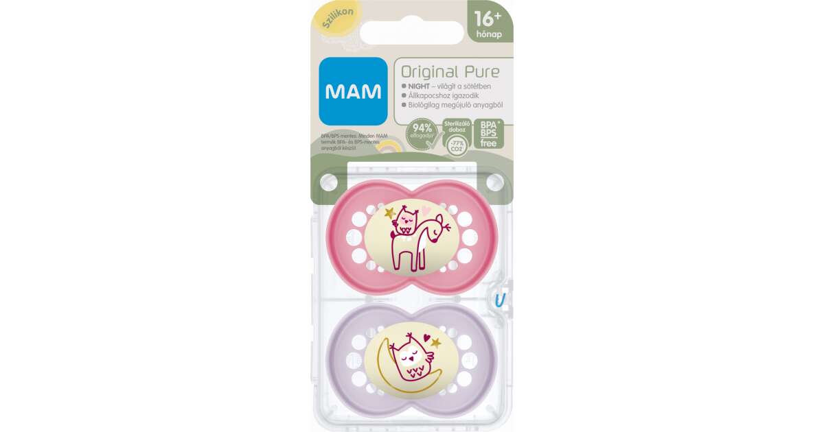 MAM Original Pure Night Cumi - 16+ hónap | Pepita.hu