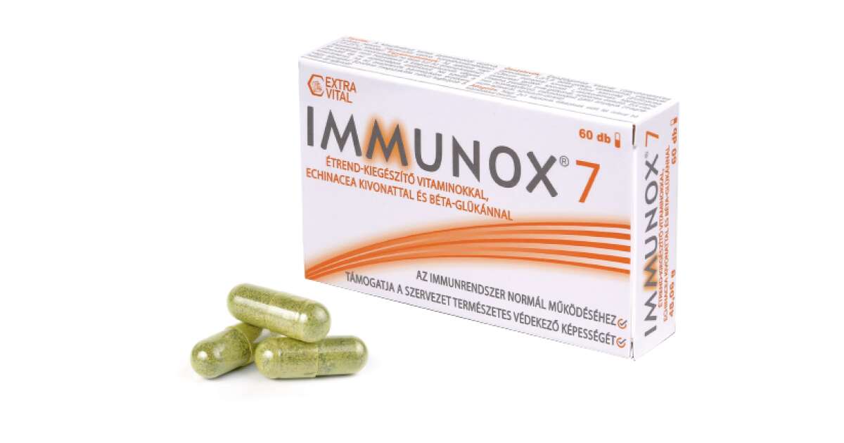 IMMUNOX®7 immunerősítő kapszula 60 db | Pepita.hu