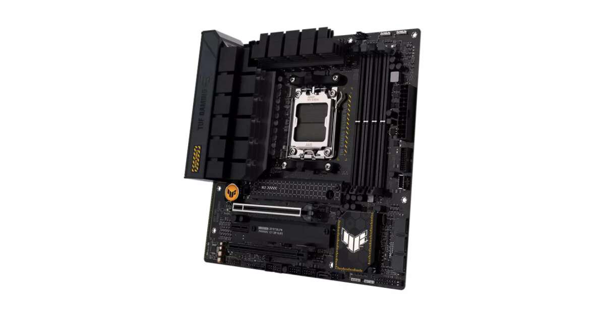 Asus Alaplap - AMD TUF GAMING B650M-PLUS AM5 (B650, Micro-ATX, 4xDDR5 ...