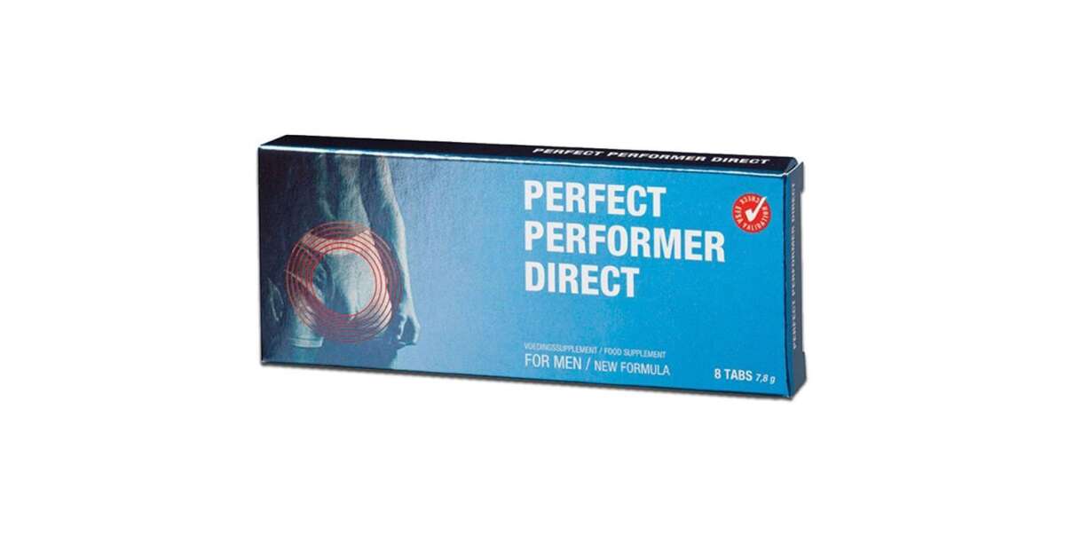 PERFECT PERFORMER DIRECT POTENCIANÖVELŐ KAPSZULA FÉRFIAKNAK - 8 DB ...