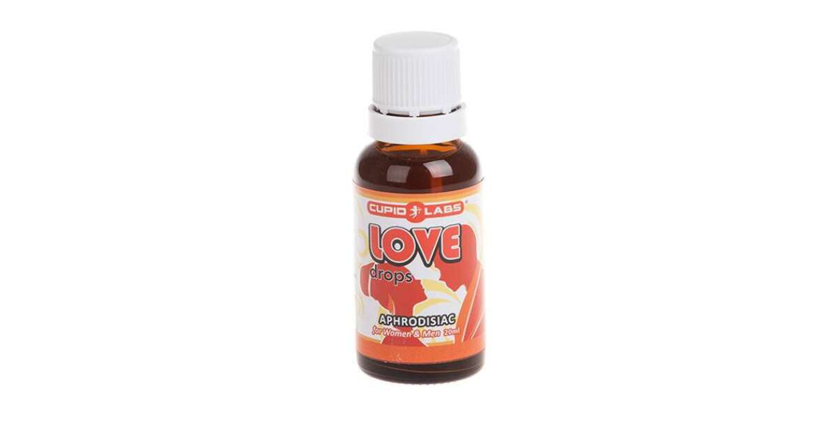 LOVE DROPS APHRODISIAC VÁGYFOKOZÓ CSEPPEK FÉRFIAKNAK ÉS NŐKNEK - 20 ML ...