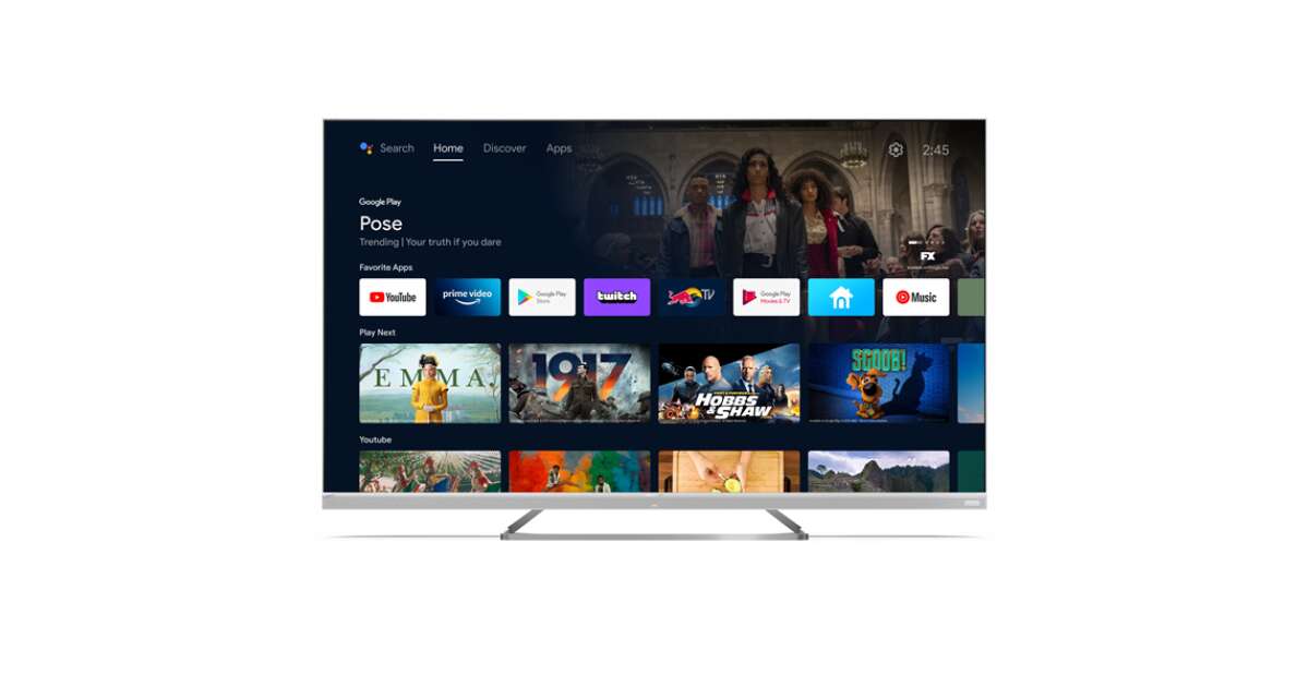 SHARP - Android TV 4K UHD, 75" 4K ULTRA HD QUANTUM DOT SHARP ANDROID TV ...