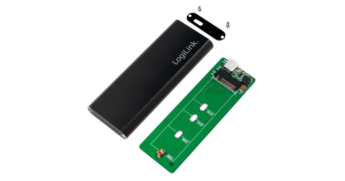 LogiLink Külső SSD-ház, M.2 (NGFF), USB 3.2 Gen 2 | Pepita.hu