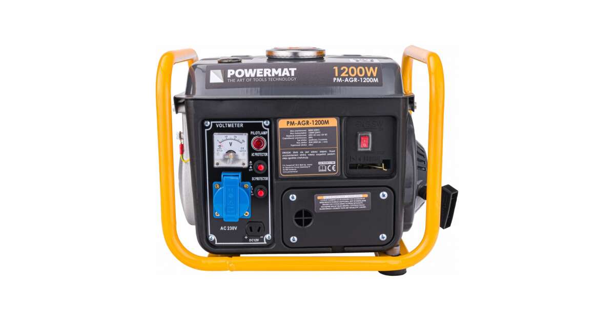 Powermat Aggregátor - Áramfejlesztő PM-AGR-1200M (PM1193) | Pepita.hu