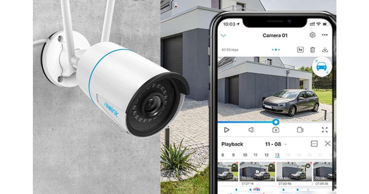 Reolink RLC-510WA Vezeték nélküli kültéri IP kamera | Pepita.hu