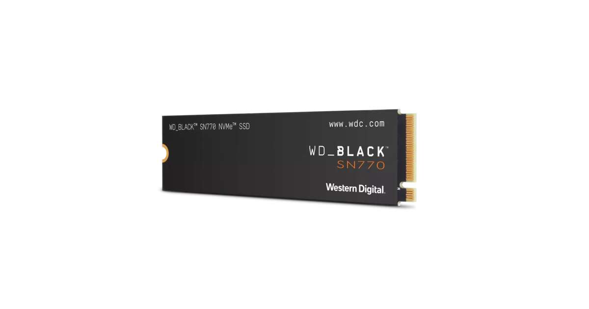 WESTERN DIGITAL - BLACK SN770 1TB - WDS100T3X0E | Pepita.hu