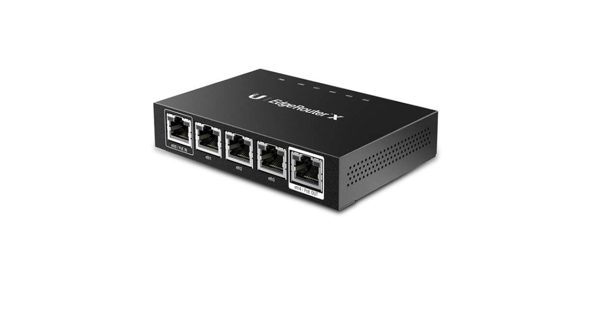 Ubiquiti EdgeRouter ER-X 5port Gigabit Router | Pepita.hu
